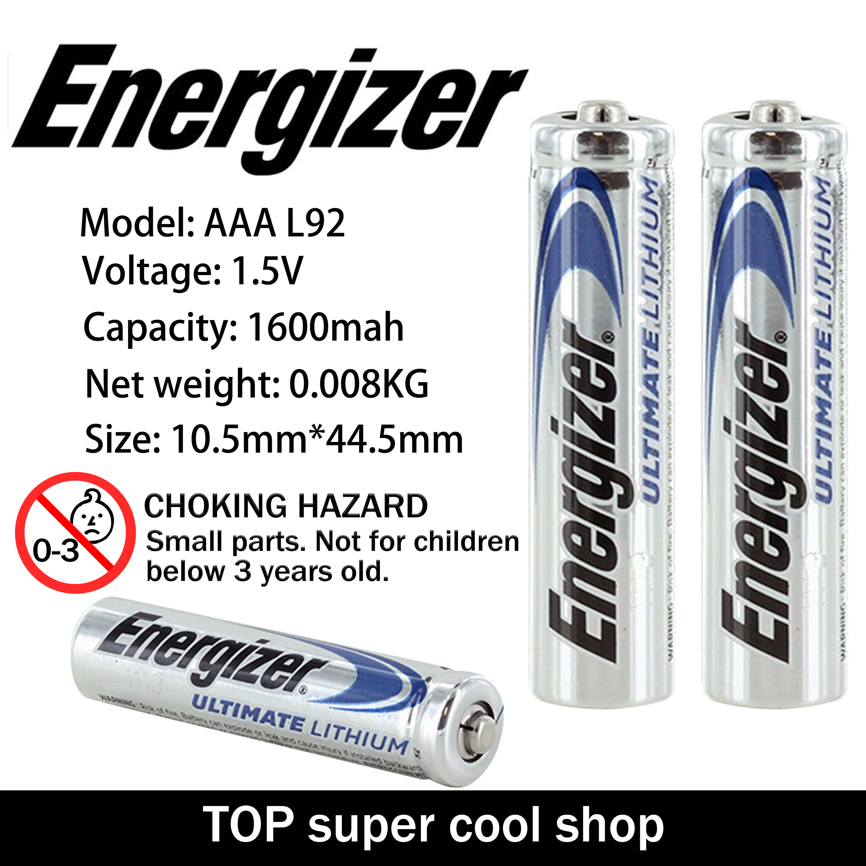 Energizer AAA L92 Ultimate Lithium Battery Pack of 2 | Lazada PH