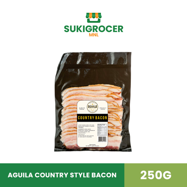 Aguila Country Style Bacon 250G | Lazada PH