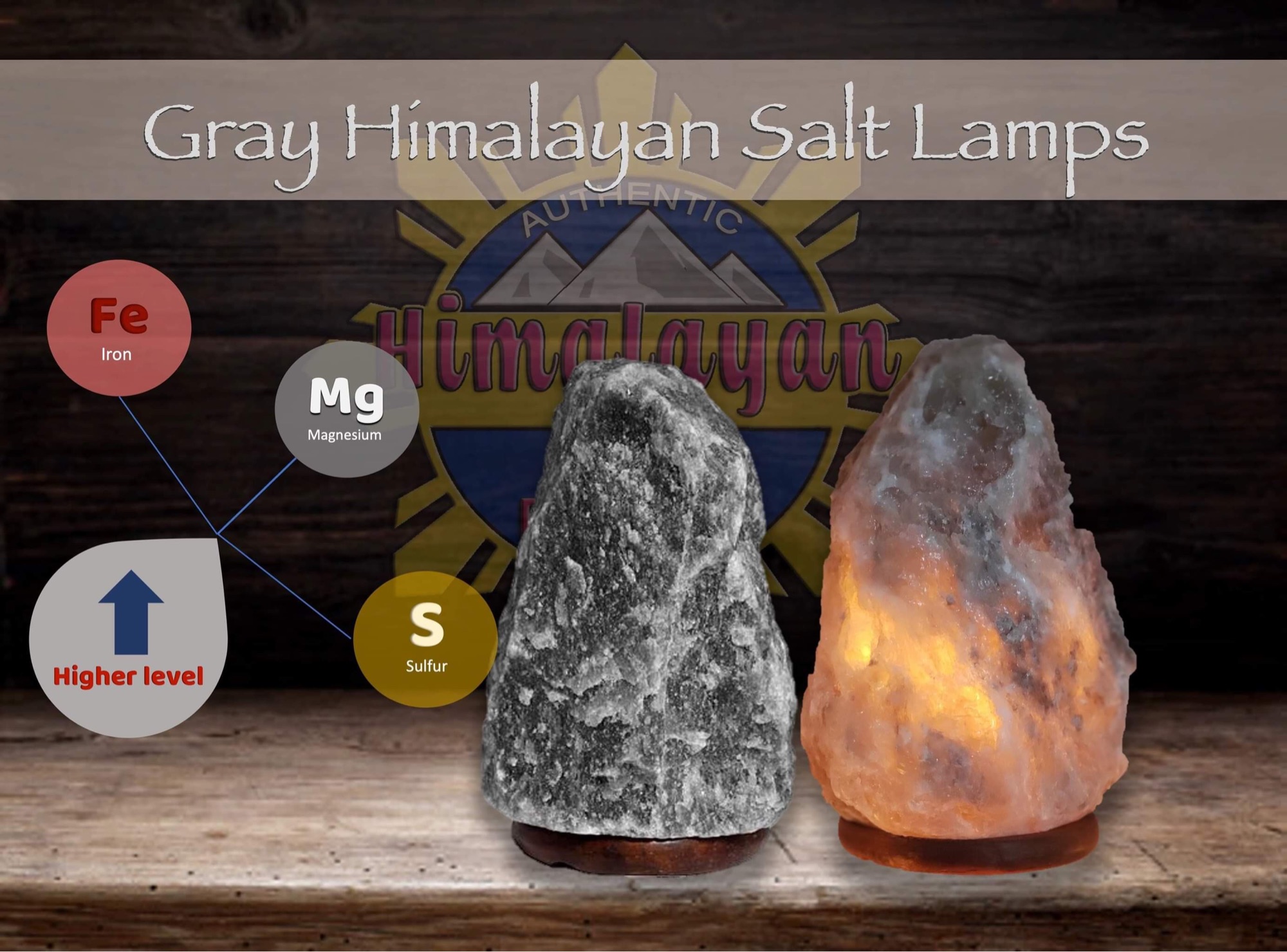 Gray Himalayan Salt Lamp | Lazada PH