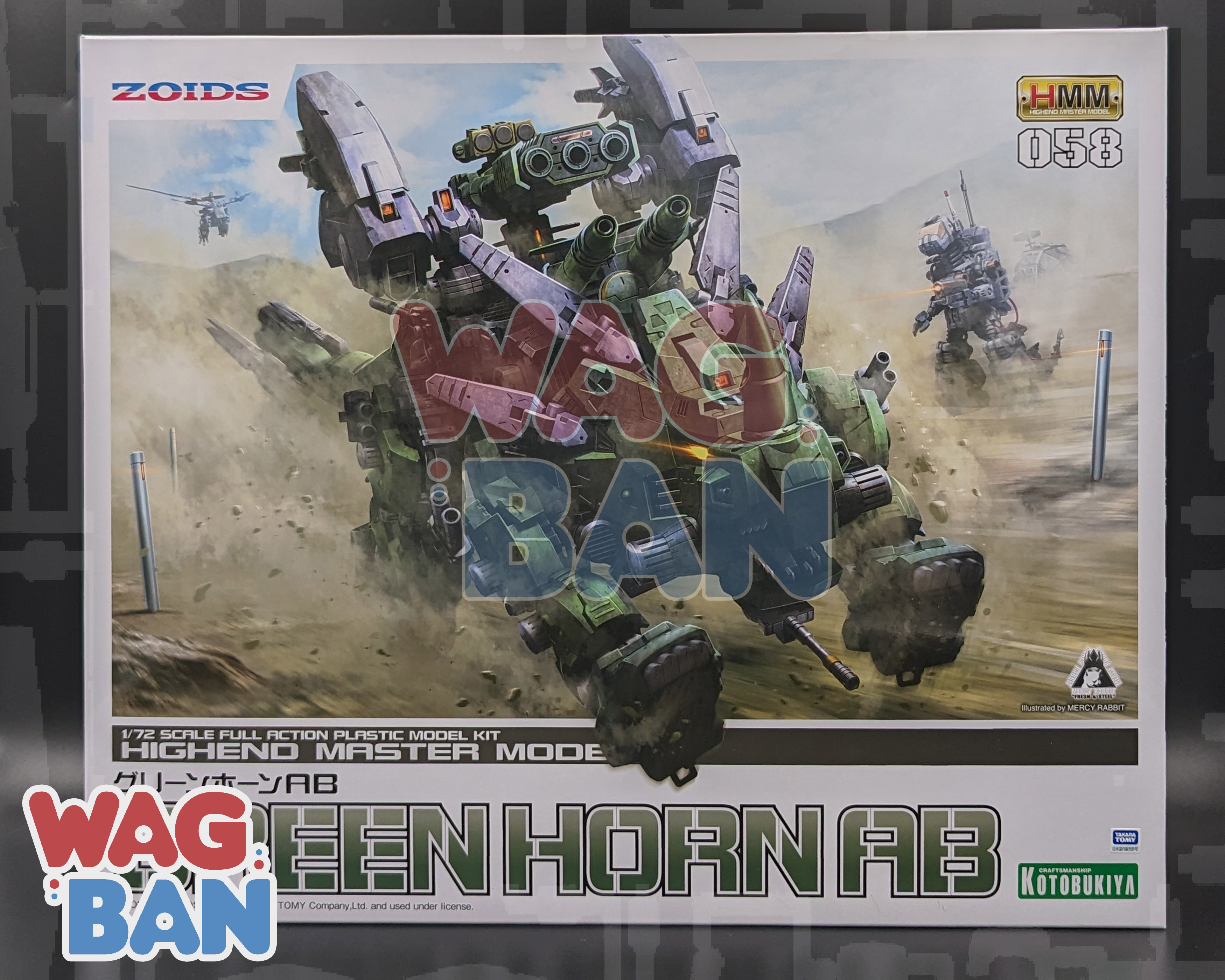 HMM 1/72 Zoids Green Horn AB (ZOIDS) - Kotobukiya | Lazada PH