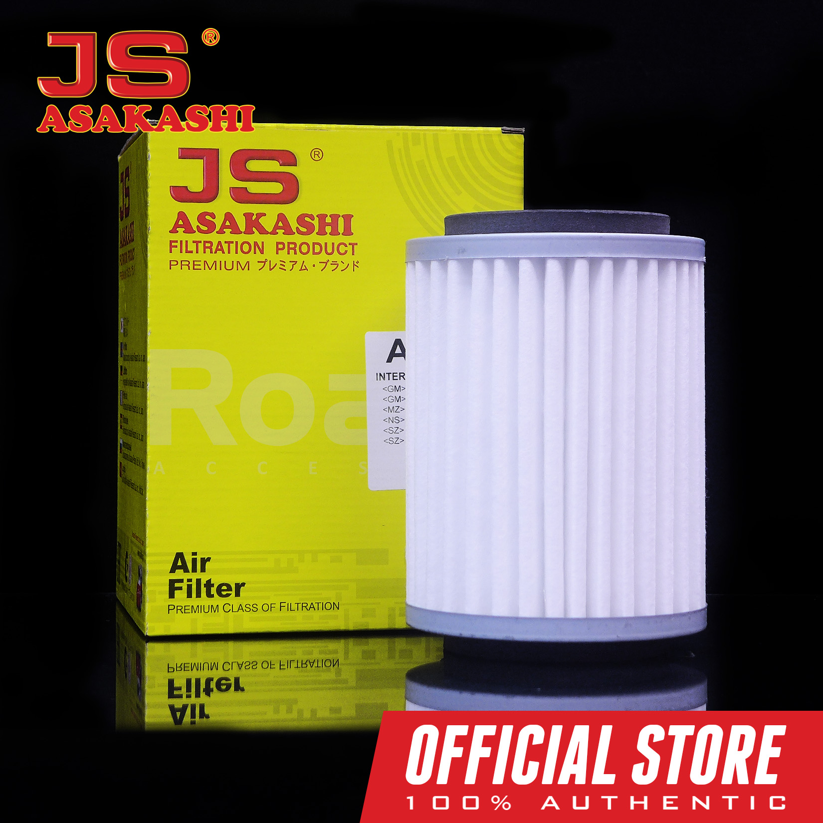 JS Air Filter A943J for Suzuki Carry Van SJ40 F10A 1988- (Vic A-943 ...