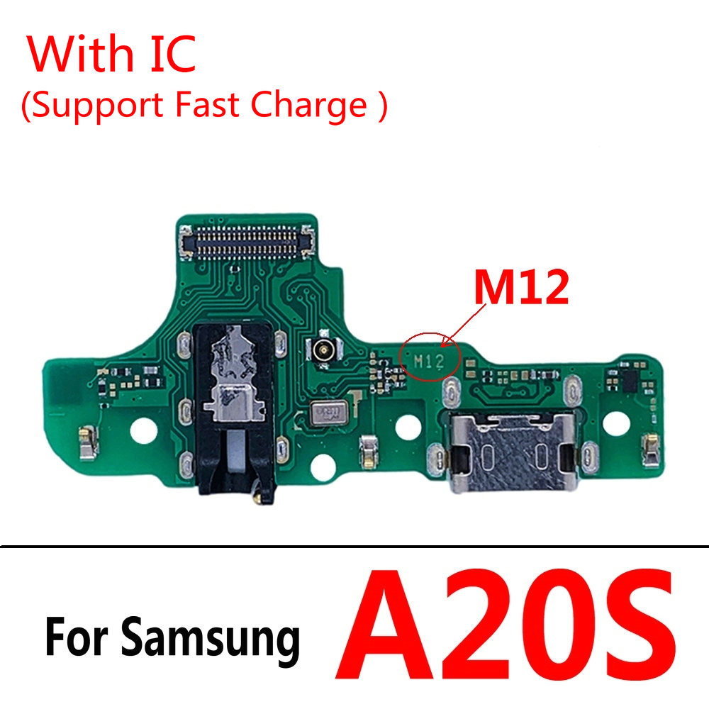 For Samsung Galaxy A20S M12 USB Charging Port Dock Board with IC ...