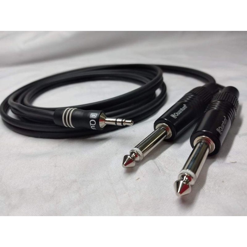 Quantum Baby stereo plug to Dual PL 55 plug at 1.5 meters | Lazada PH