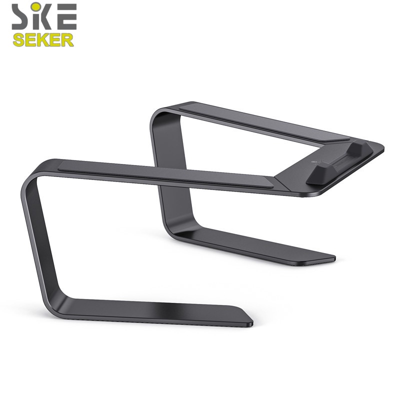 SEKER Laptop Stand Aluminum Adjustable Riser Ergonomic Design | Lazada PH