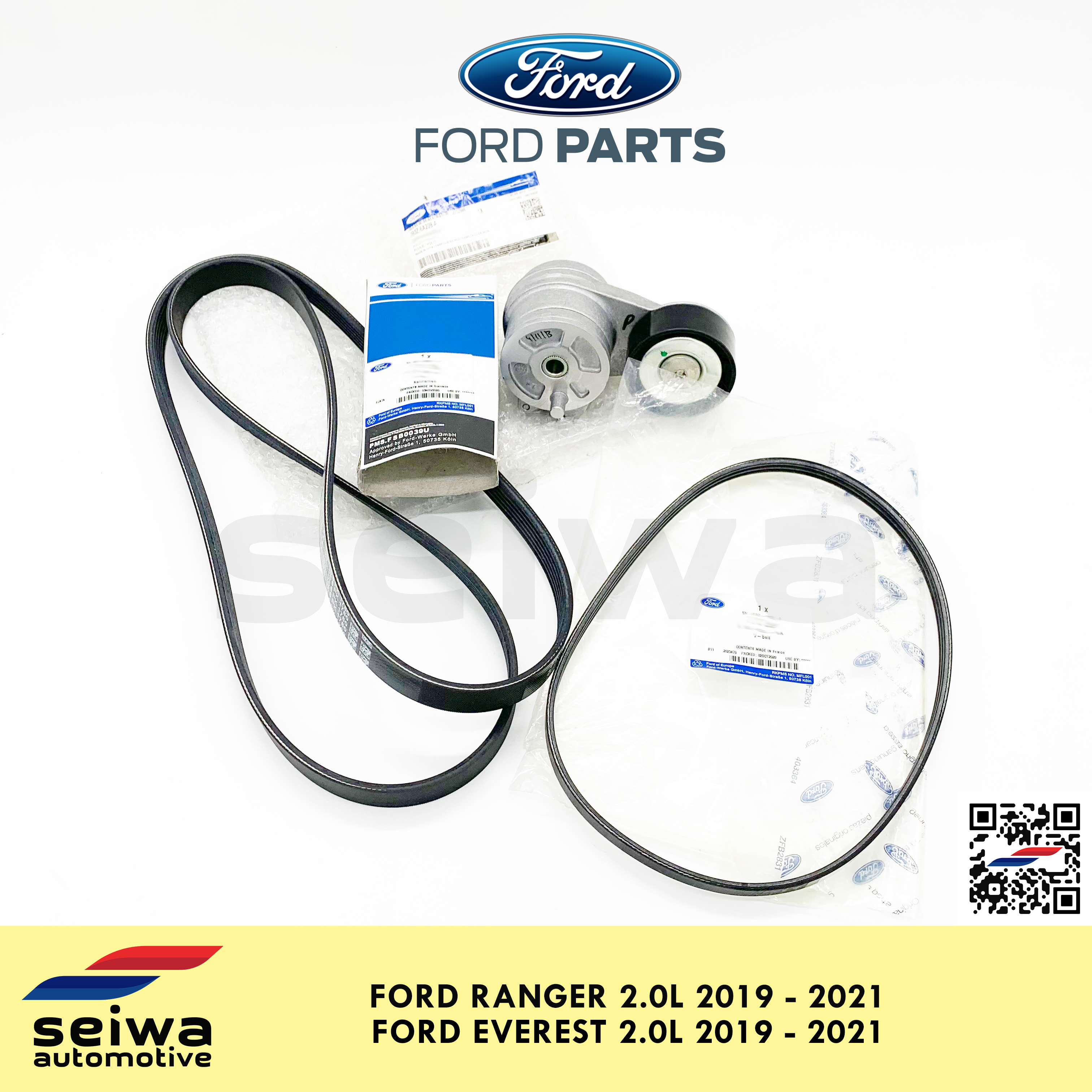 Ford Ranger Raptor Drivebelt Package - [2019 - 2021 2.0L] Ford Ranger ...