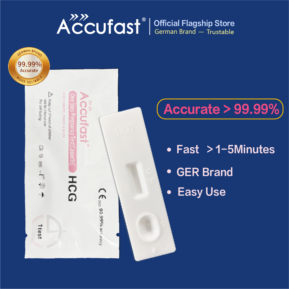ACCUFAST Early Pregnancy Test Kit Cassette Advan One Step HCG Casette ...