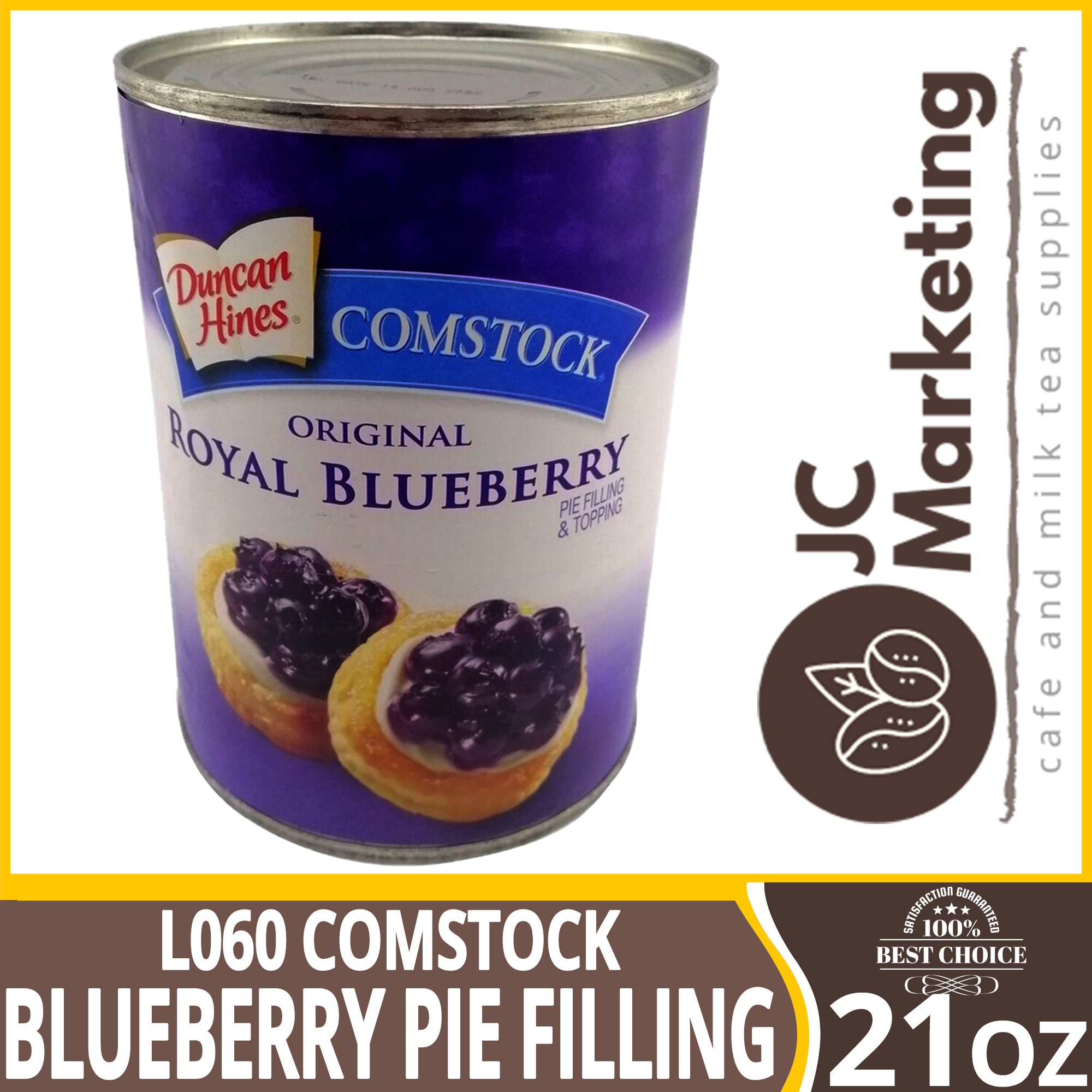 Sl060 Comstock Blueberry Pie Filling 21oz | Lazada PH