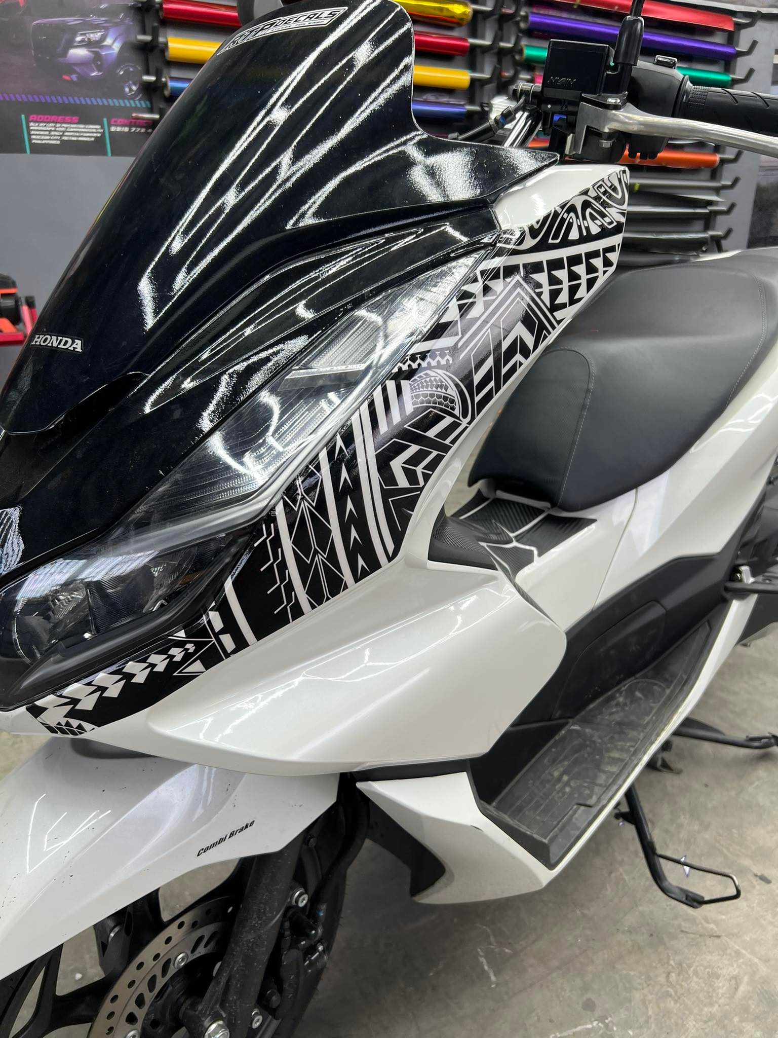 Honda PCX 160 Polynesian Sticker Decals | Lazada PH