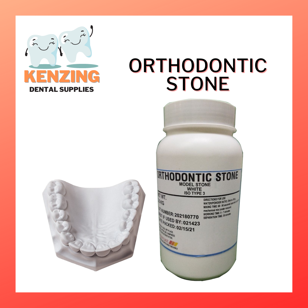 Orthodontic stone M0DEL STONE WHITE ISO TYPE 3 (2.5kg per jar) | Lazada PH