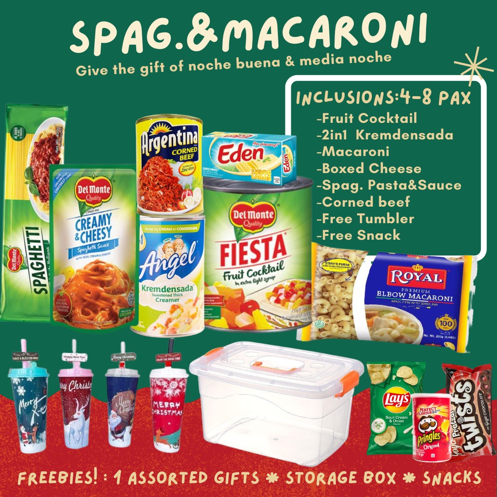 Hot sale Christmas Bundle Set Spaghetti Macaroni Salad Set for Noche ...