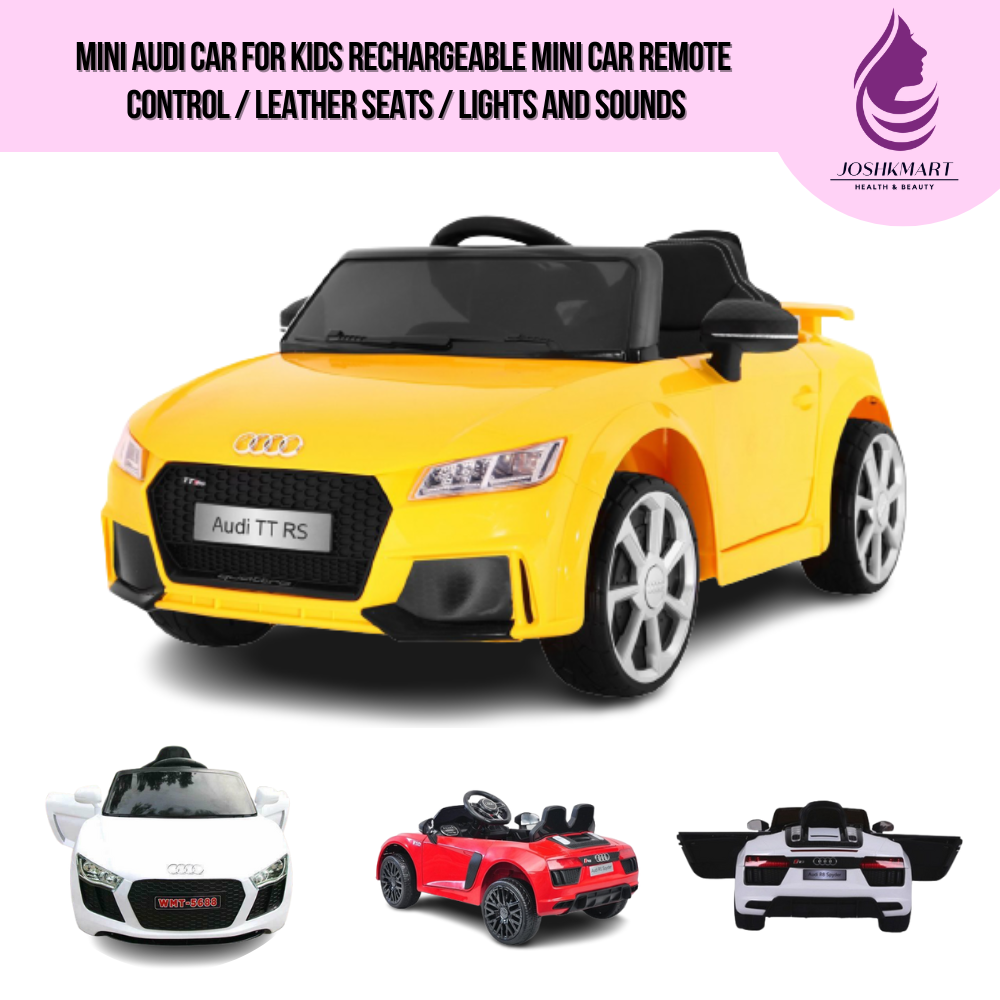 JOSHKMART MINI AUDI CAR FOR KIDS RECHARGEABLE MINI CAR REMOTE CONTROL ...