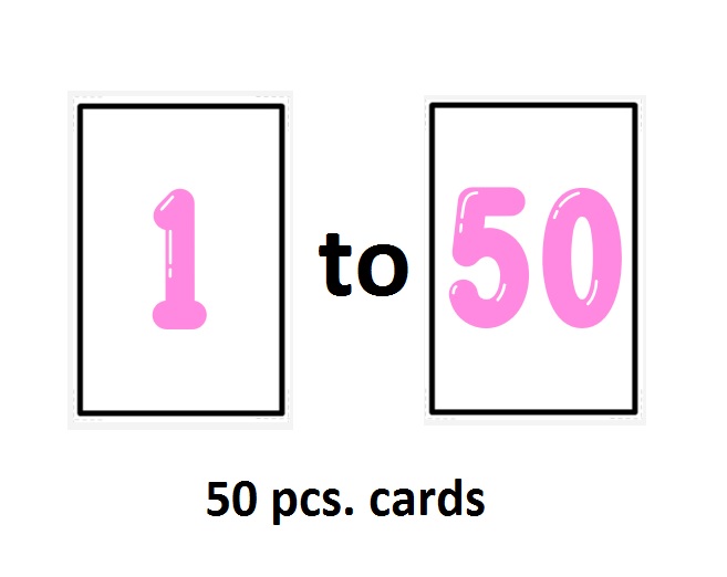 Laminated Number Cards 1-50 and 51-100 | Lazada PH