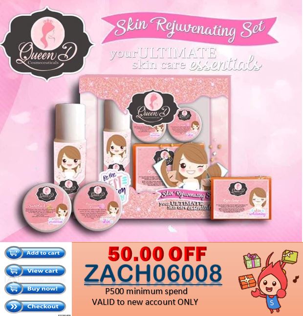 Authentic Rejuvenating Set by Queen D Skin NEW PACKAGING | Lazada PH