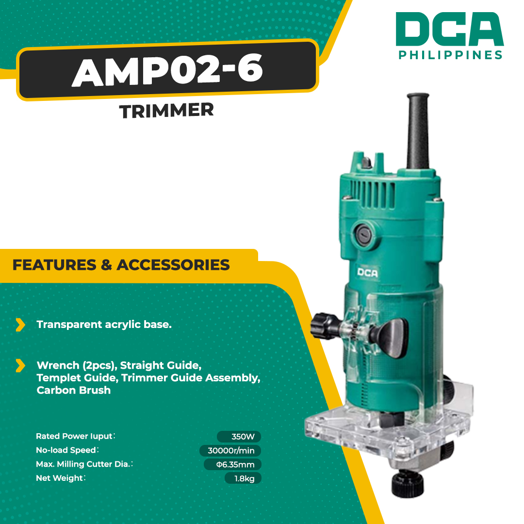 DCA AMP02-6 TRIMMER 350W | Lazada PH