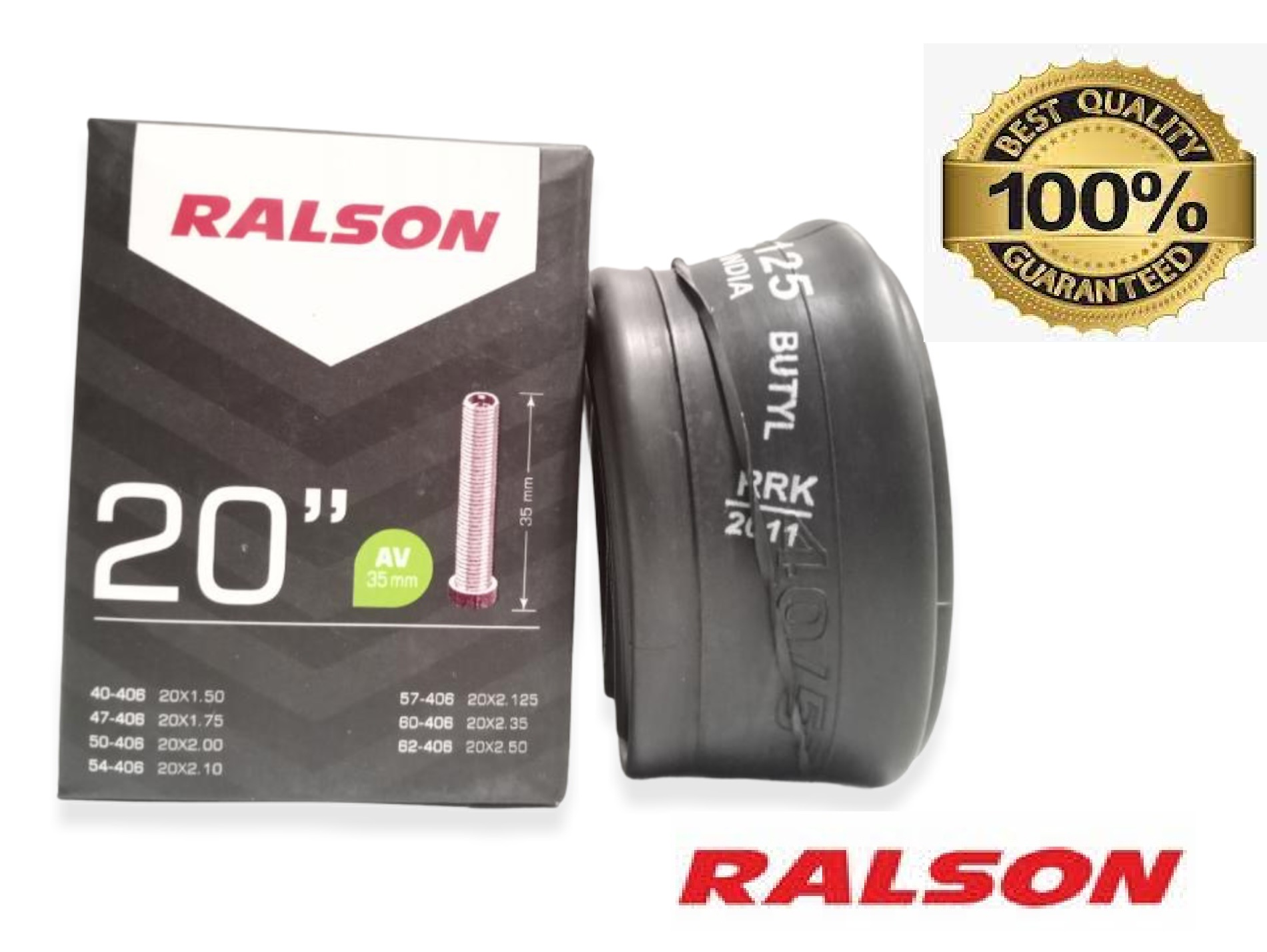 Ralson Bicycle inner / interior tube 20 AV / american valve | Lazada PH