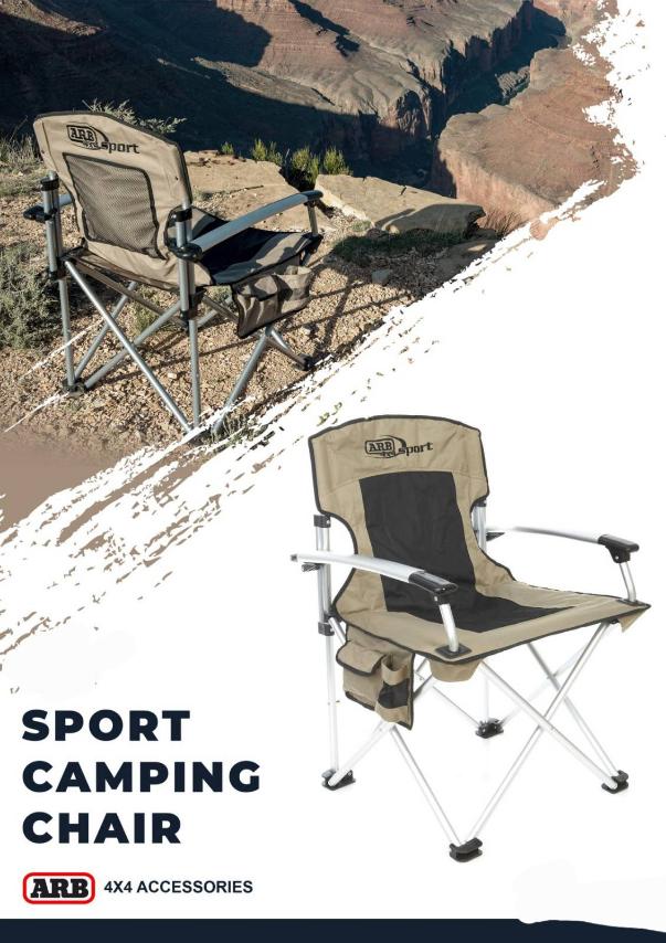 ARB CAMPING SPORTS TOURING CHAIR ( CAMPING 4X4 ACCESSORIES ) | Lazada PH