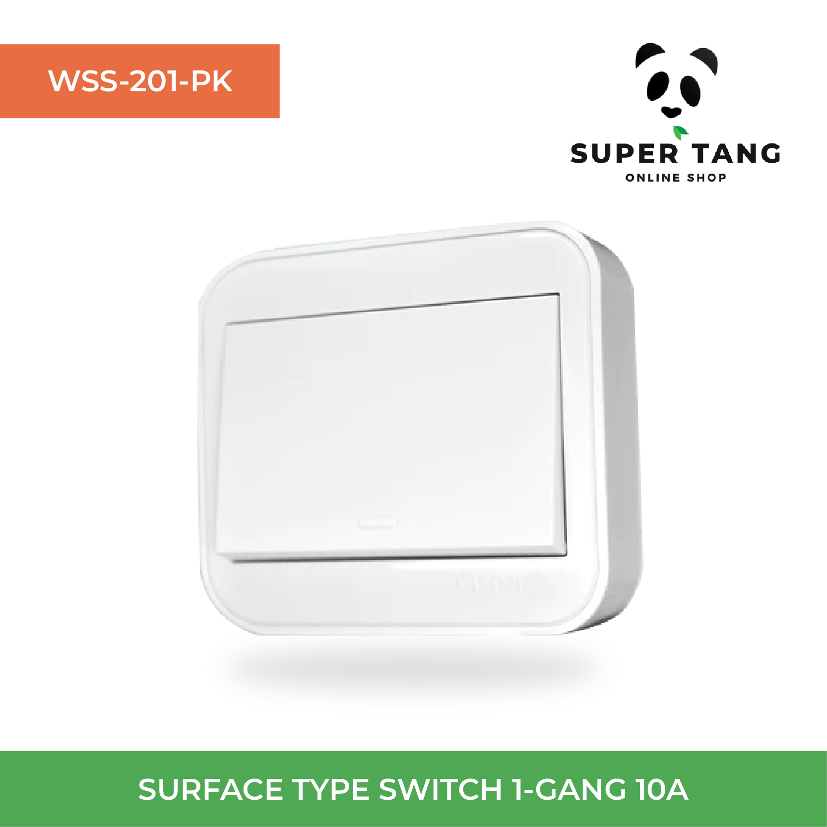 OMNI Surface Type Switch 10A | 1-GANG | 2-GANG | 3-GANG | | Lazada PH