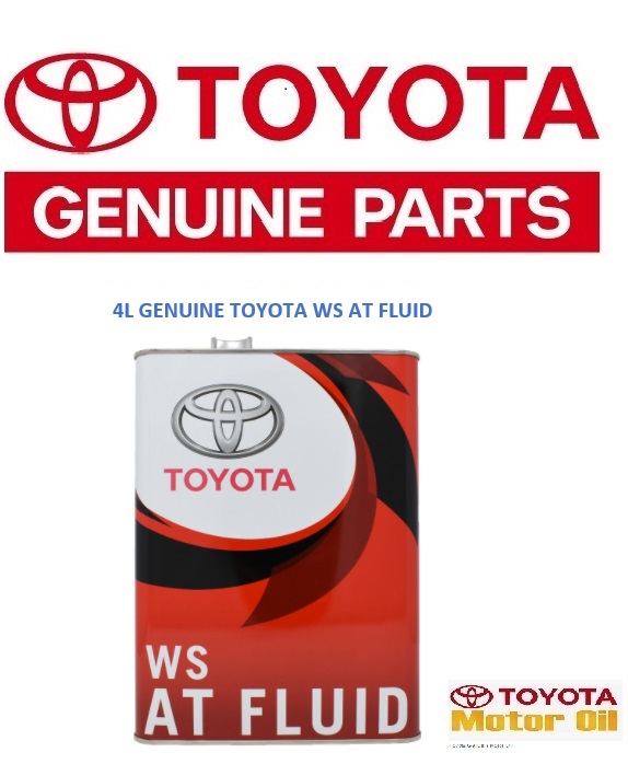 Toyota ATF Type WS ( Automatic Transmission Fluid ) 4L | Lazada PH
