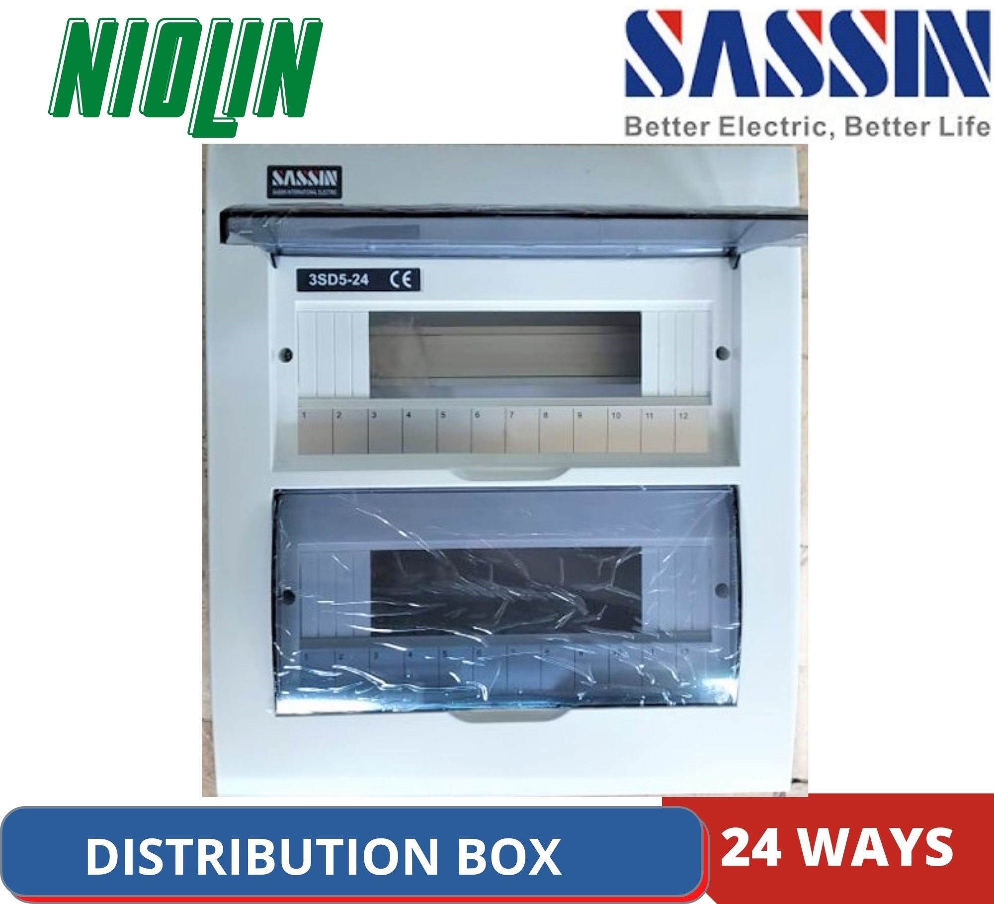 Sassin Flush Mount Distribution Box 24 Ways | Lazada PH