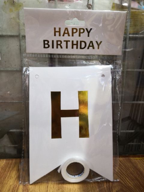 HBD letter banner | Lazada PH