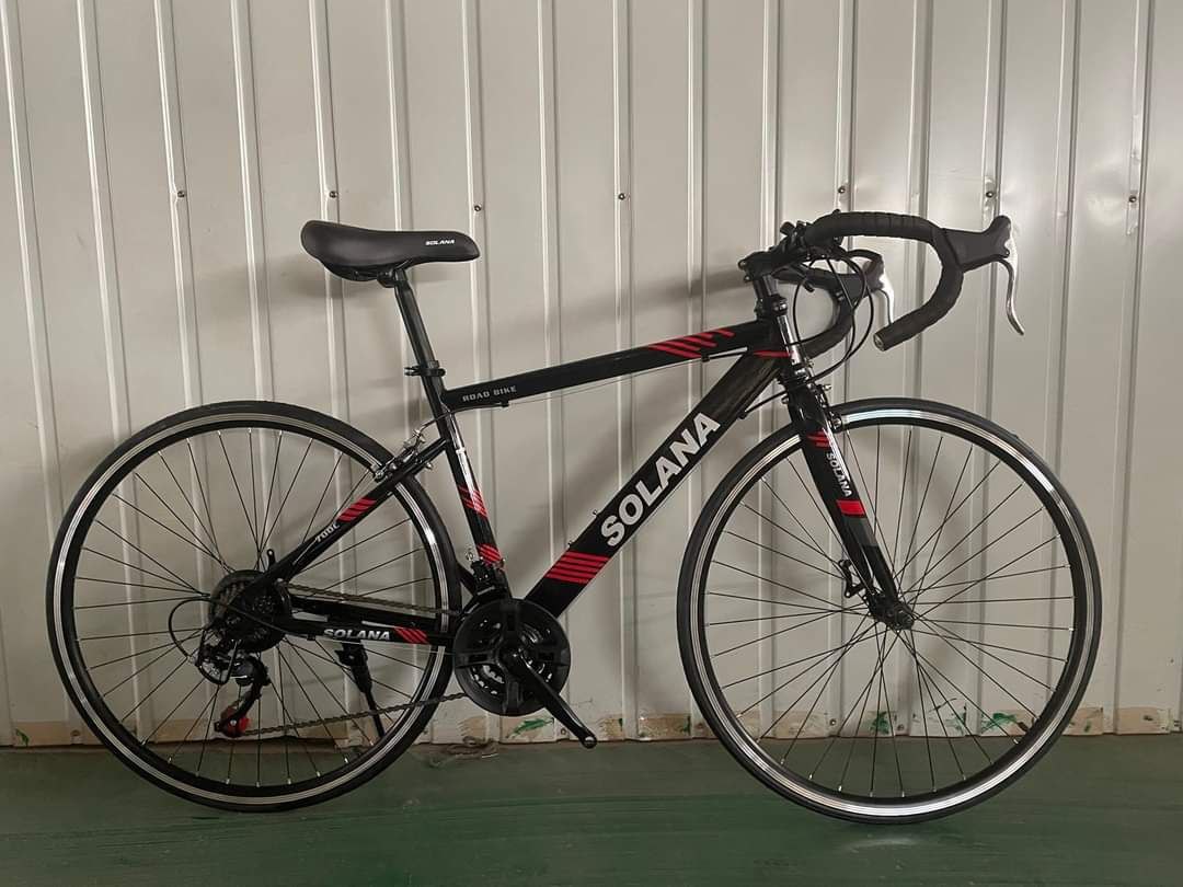 (RED) SOLANA ROADBIKE STEEL 700*23c | Lazada PH