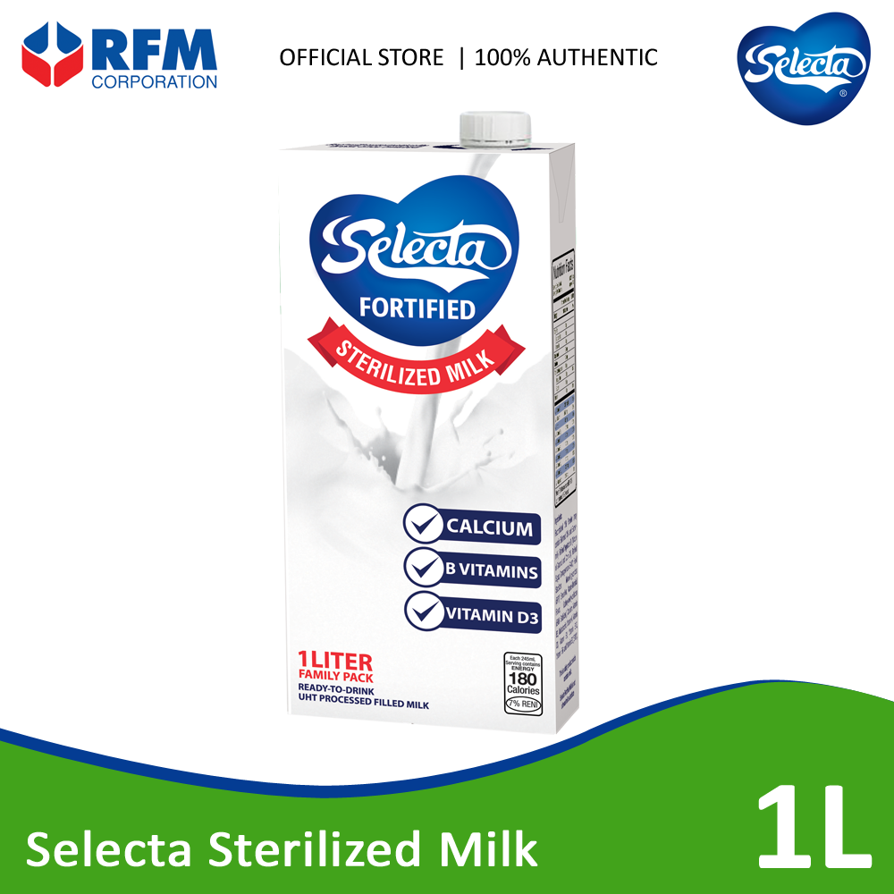 Selecta Sterilized Milk Family Pack 1 Liter | Lazada PH