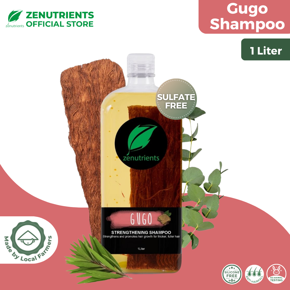 Zenutrients Gugo Strengthening Shampoo 1L (Anti Hair Fall Hairfall Grow ...