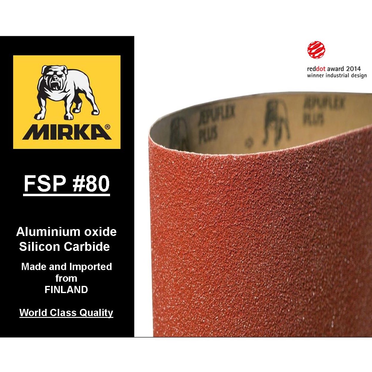 Maroon Red Sand Paper #80 (EIGHTY) Aluminium oxide/Silicon carbide Made ...