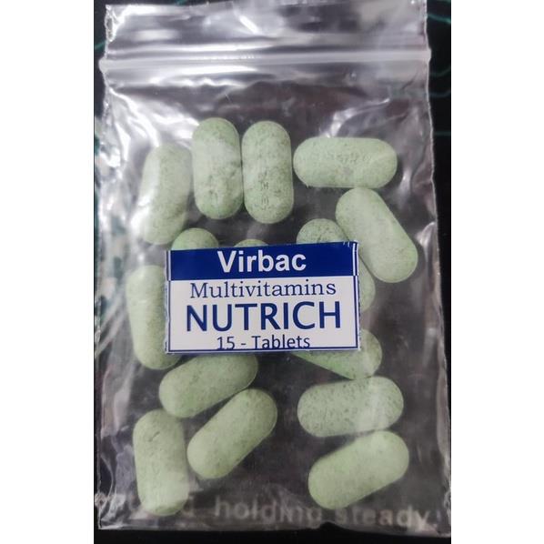 【COD】nyaos89628 Virbac Nutrich Multivitamins Tablet 100 ORIGINAL 60 ...