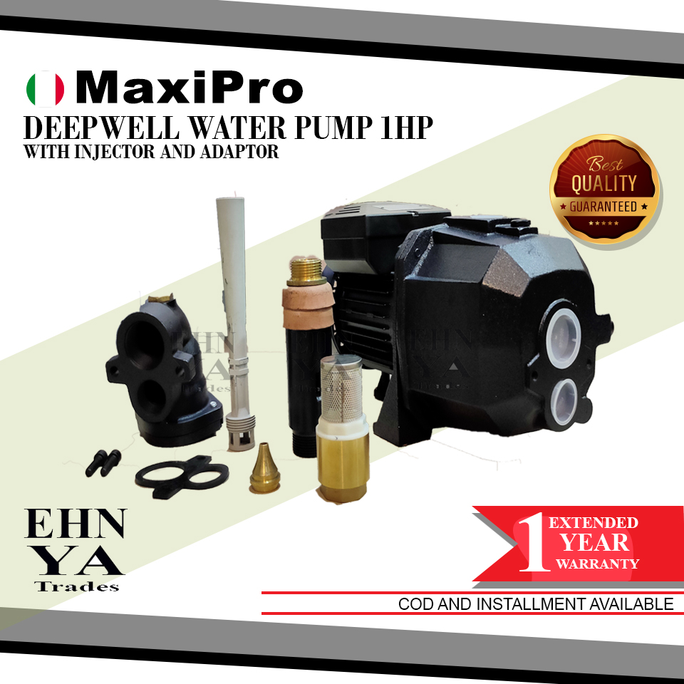 Wizz Deep well Water Pump with Ejector and Adaptor 2HP Packer Type ...