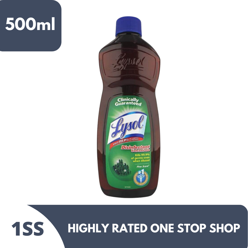 Lysol Disinfectant Concentrate, Pine Scent 500ml | Lazada PH