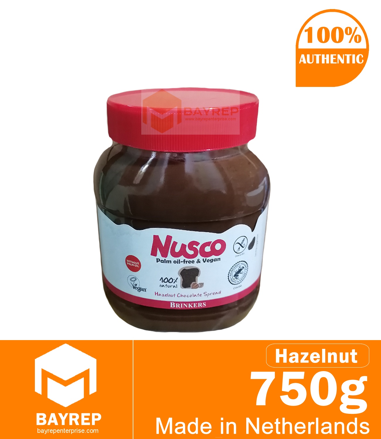 Nusco Vegan Hazelnut Chocolate Spread, 750g | Lazada PH