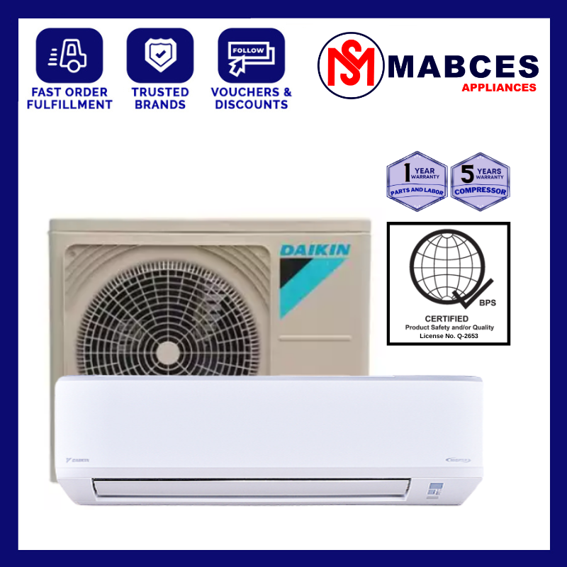 Daikin 2HP Cooling King Premium Split Type Non-Inverter Aircon ...