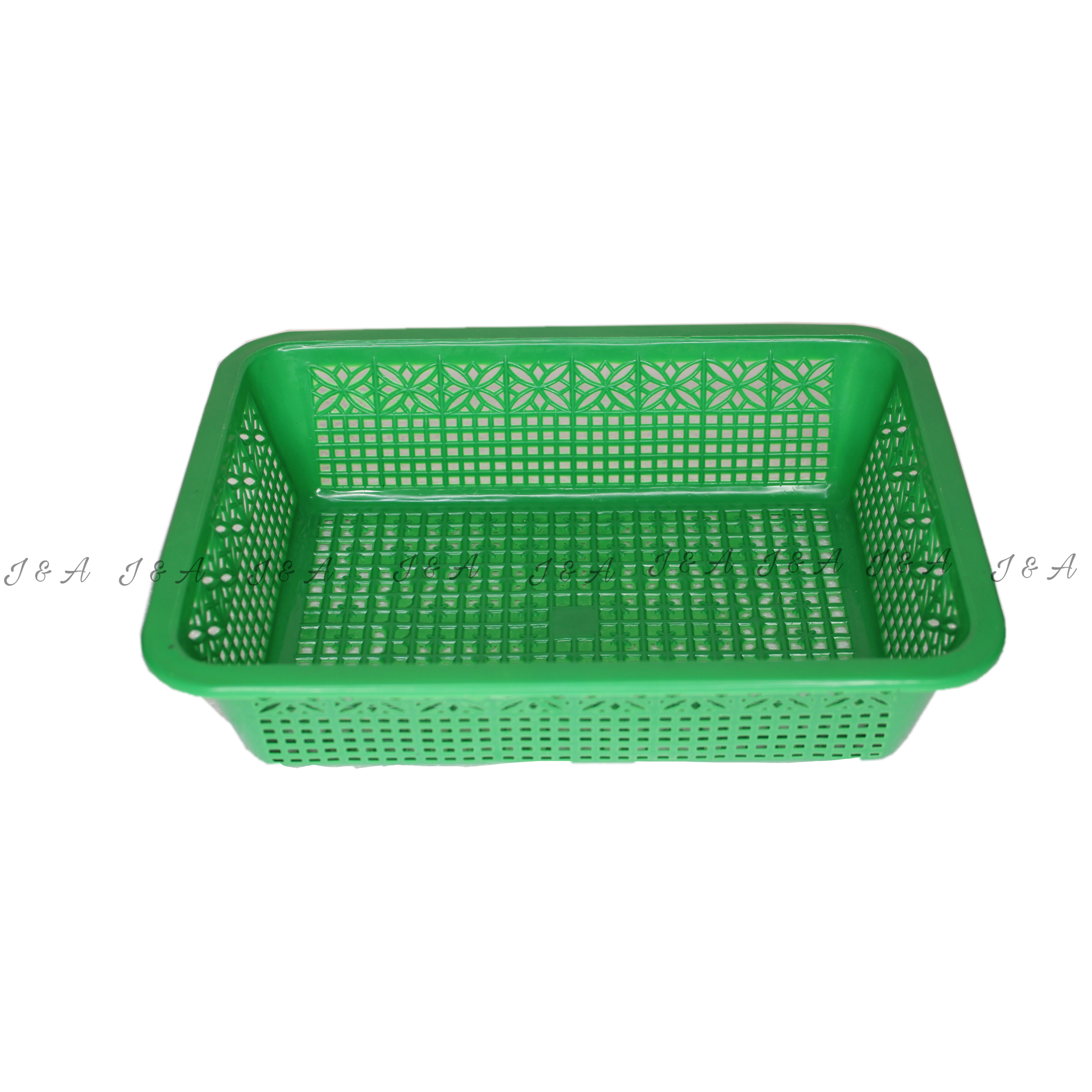 YEN 801 Small Size Plastic Basket Square Sieve Thick Rectangular Fruit ...