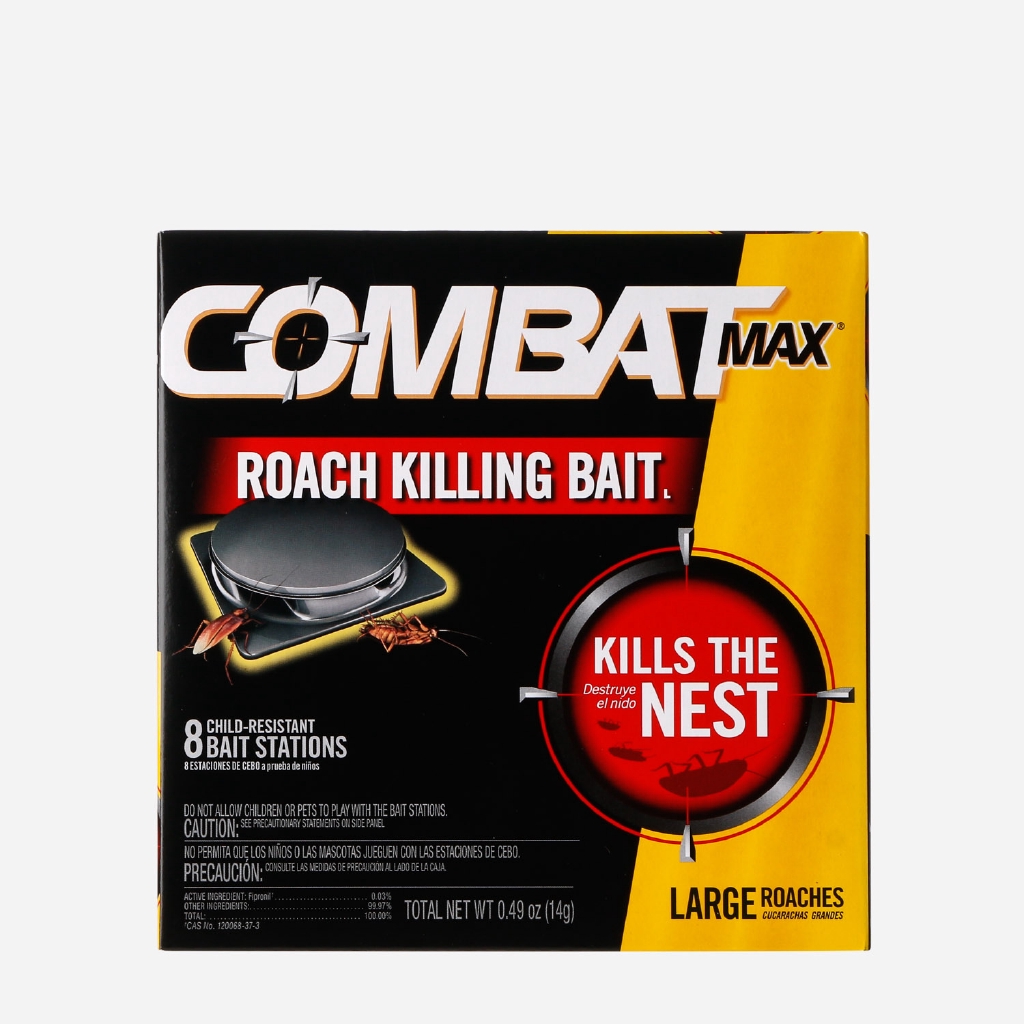 Combat Max Roach Killing Bait 8 Bait Stations 0.49 14g | Lazada PH