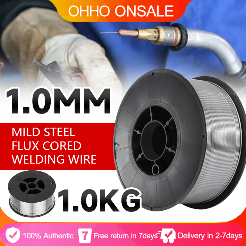 🔝Original+ 24 hours delivery 1KG [STEEL] Self Shield Flux Cored Wire ...