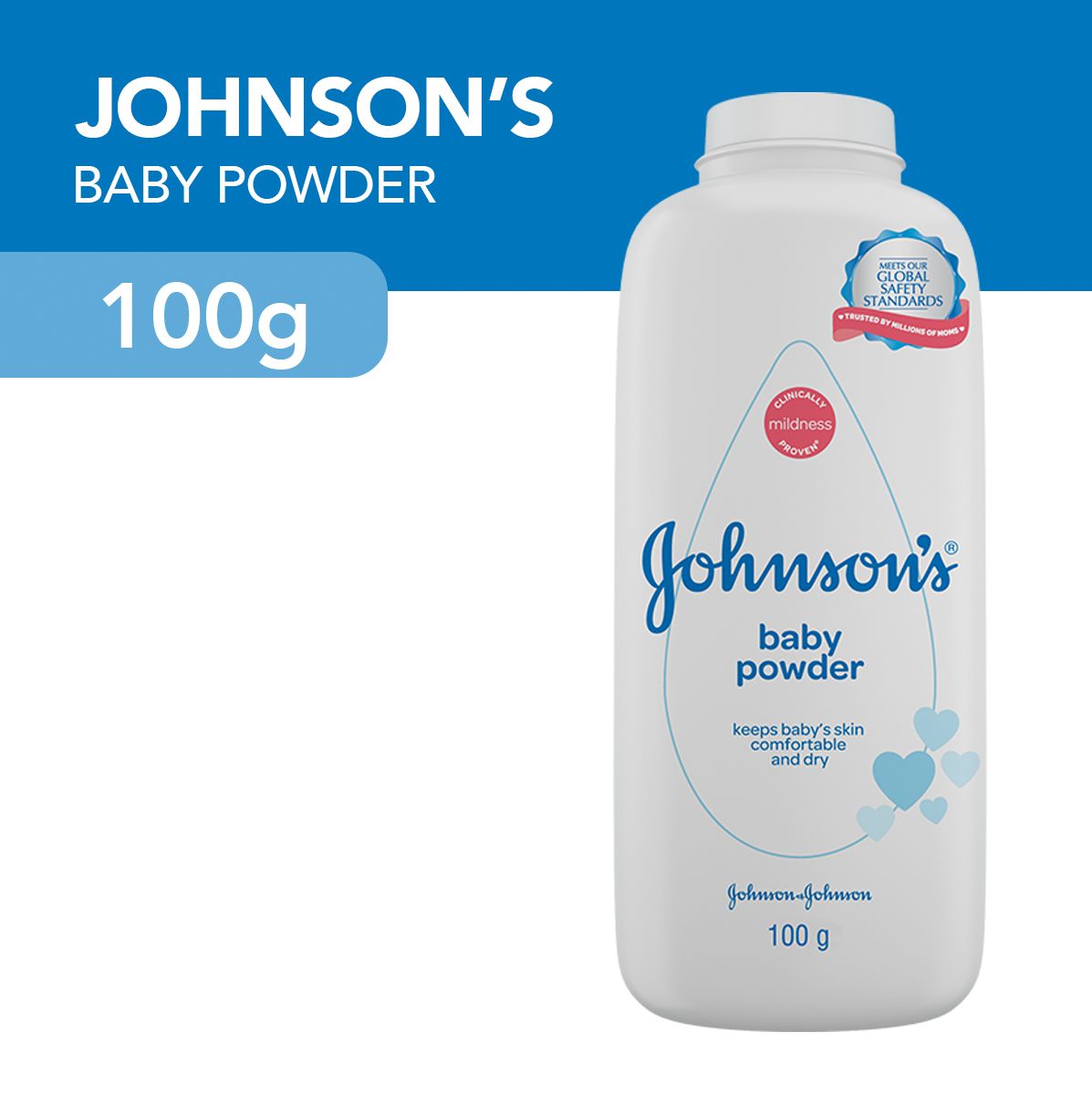 JOHNSONS N JOHNSONS Classic Baby Powder 100g | Lazada PH
