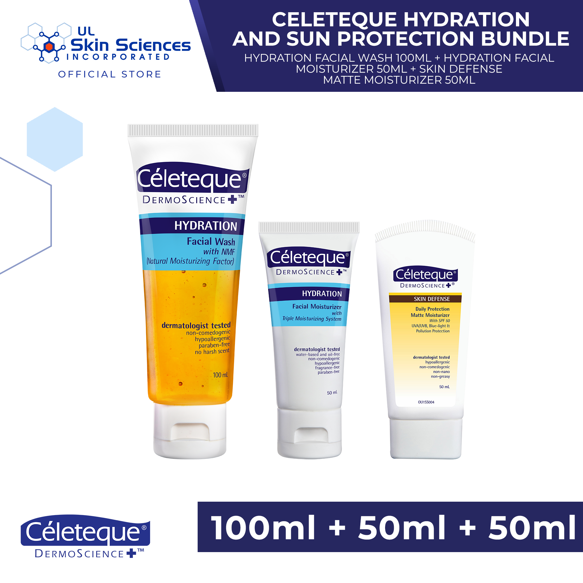 Celeteque Hydration and Sun Protection Bundle | Lazada PH