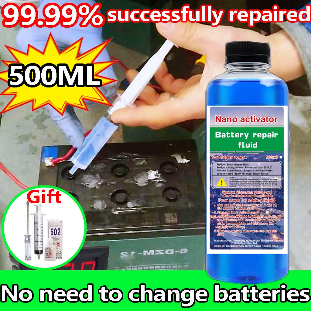 500ML Battery repair solution Used in various motorcycles and cars ...