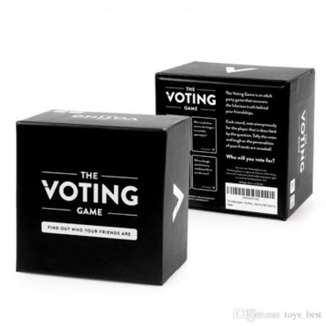 The Voting Game Card Games | Lazada PH