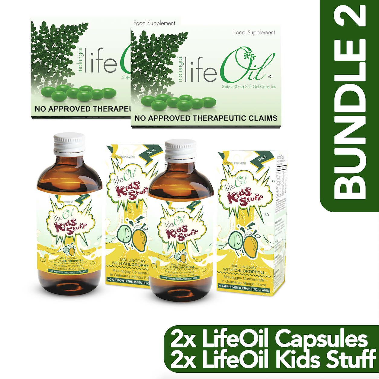 LifeOil and LifeOil Kids Malunggay Extract Stuff Promo 2 | Lazada PH