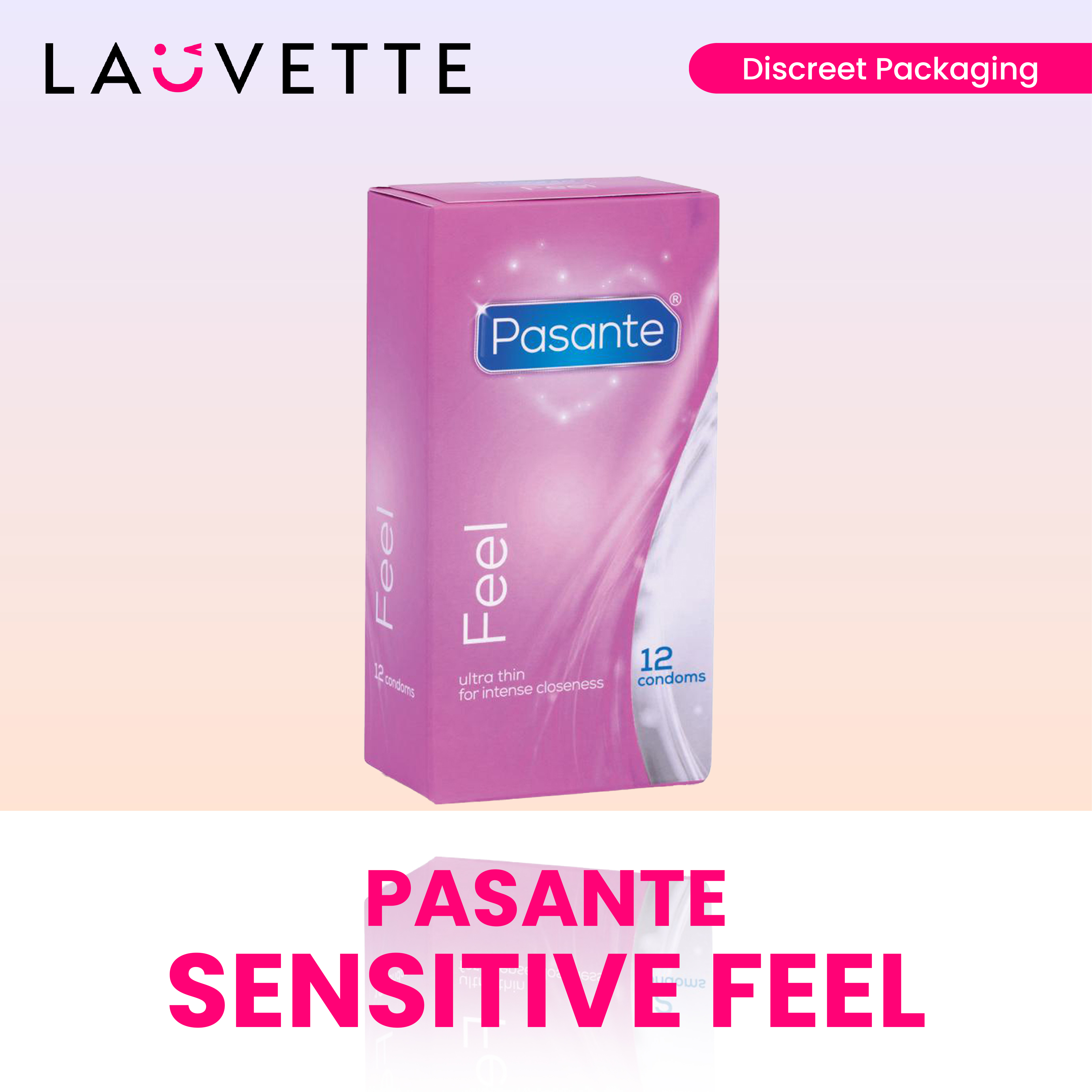 Pasante Sensitive Feel Condoms 12s | Lazada PH