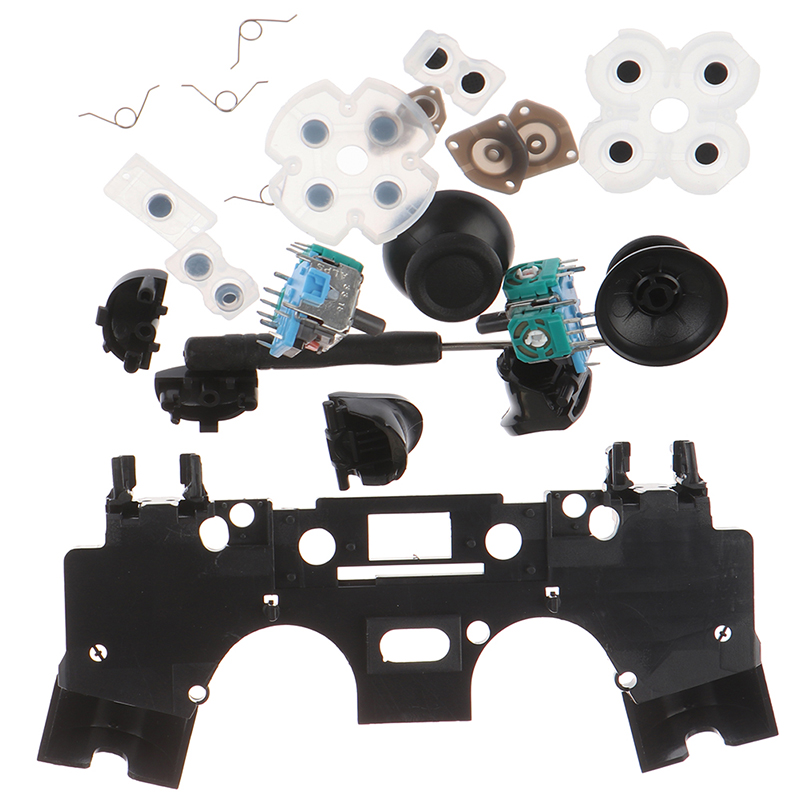 YOUCUN L1 R1 L2 R2 Trigger Buttons 3D analog Joysticks Thumb Sticks Kit ...