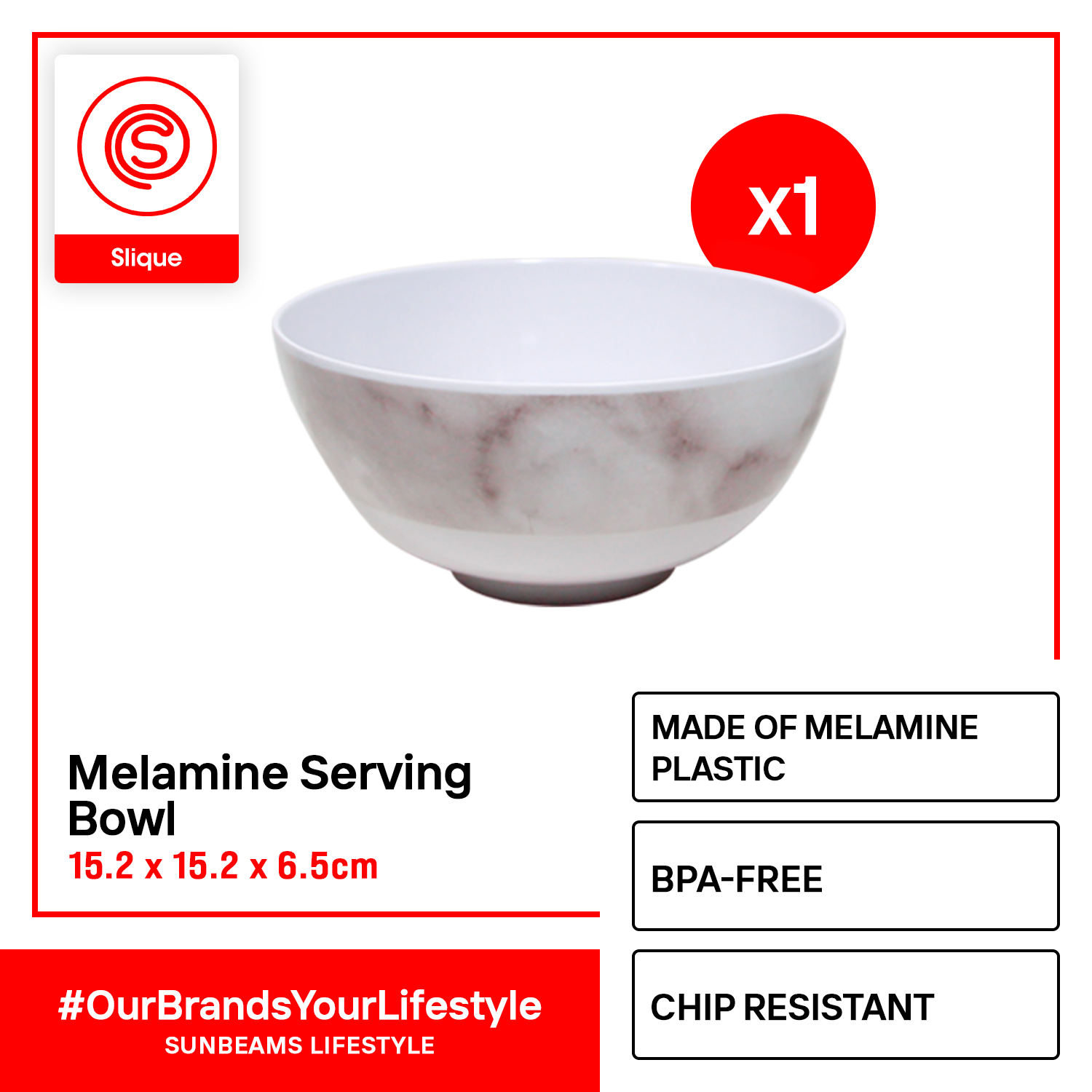 SLIQUE Dinnerware Plate Bowl Tumbler Marble Design PP Dinnerware ...