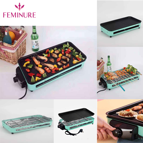 Simple Electric Griller Multi-Functional Electric Grill / 2 in 1 Grill ...