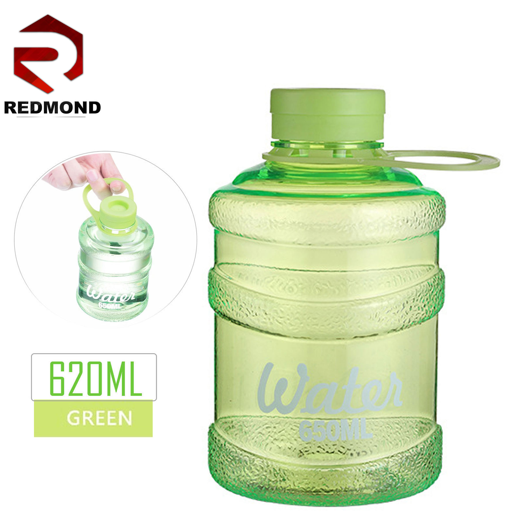 Redmond 650ml Mini Water Bucket Tumbler Creative Mineral Water Bottle ...