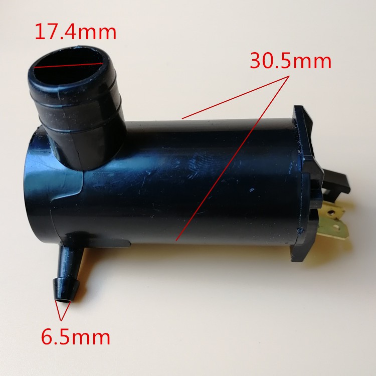 12V Front Windshield Water Pump Windshield Water Spray Pump Wiper ...