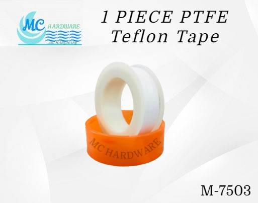 MC HARDWARE M-7503 PTFE Teflon Tape 1/2" inch and 3/4" inch available ...