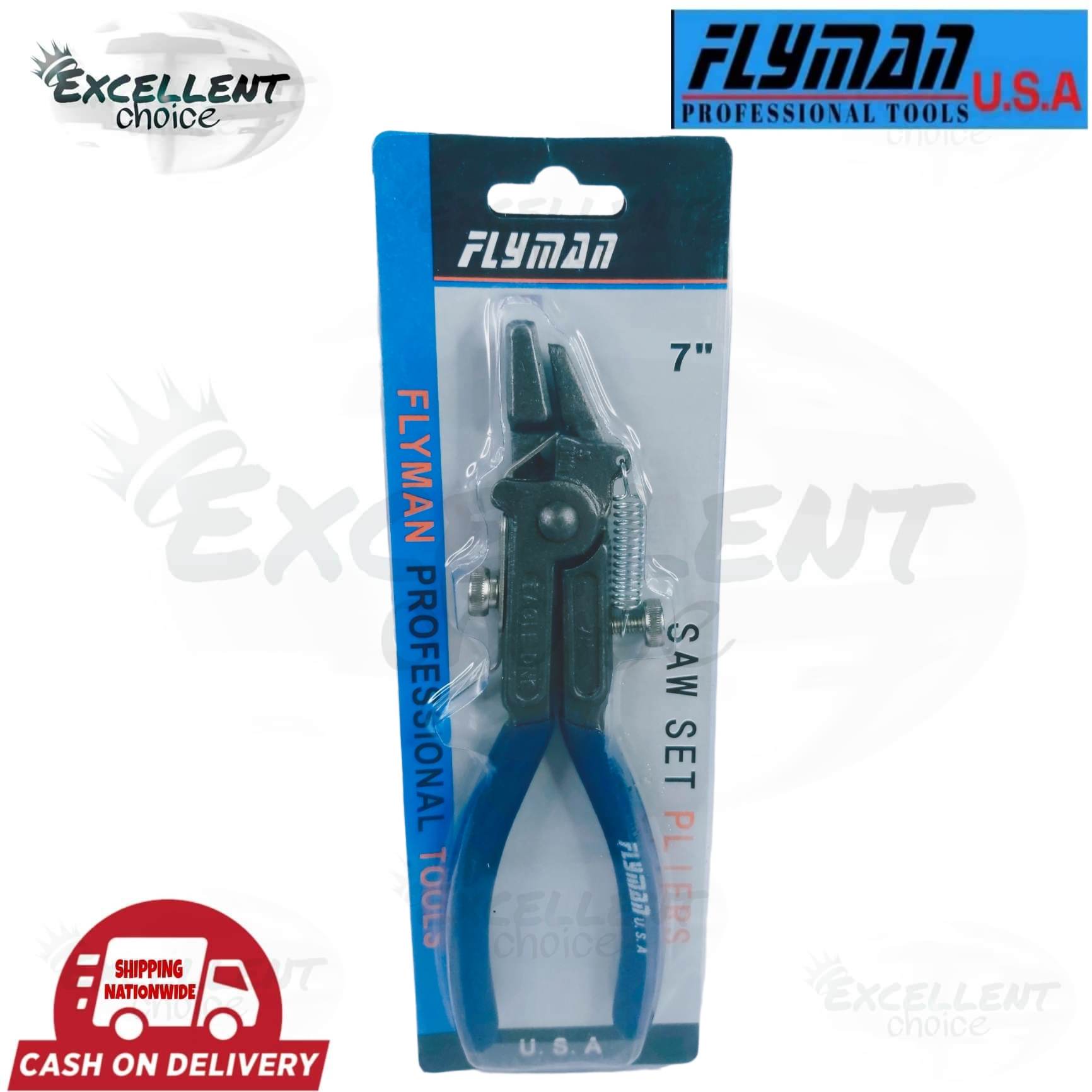 Original Flyman USA Saw Set Plier 7" | Lazada PH