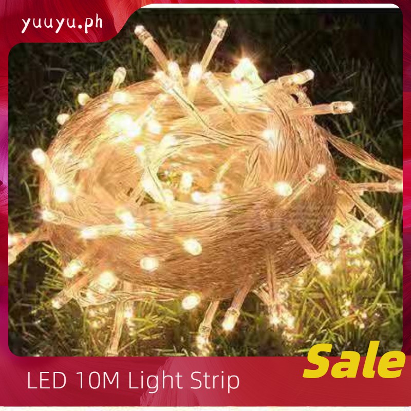 100LED Beads RGB Warm White Christmas Lights 10M | Lazada PH